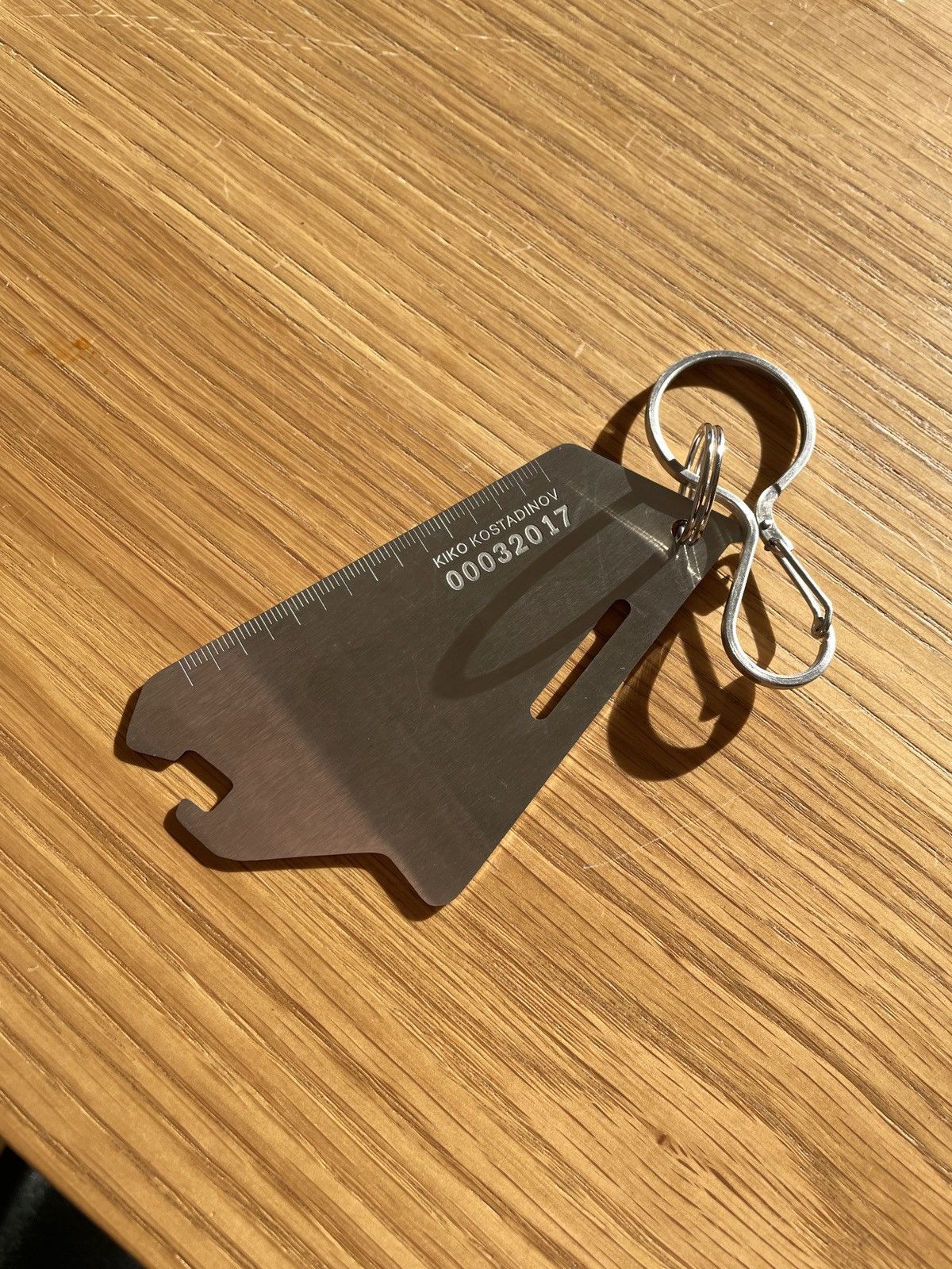 Kiko Kostadinov Kiko Kostadinov 0003 Geometric Utility Key Chain | Grailed