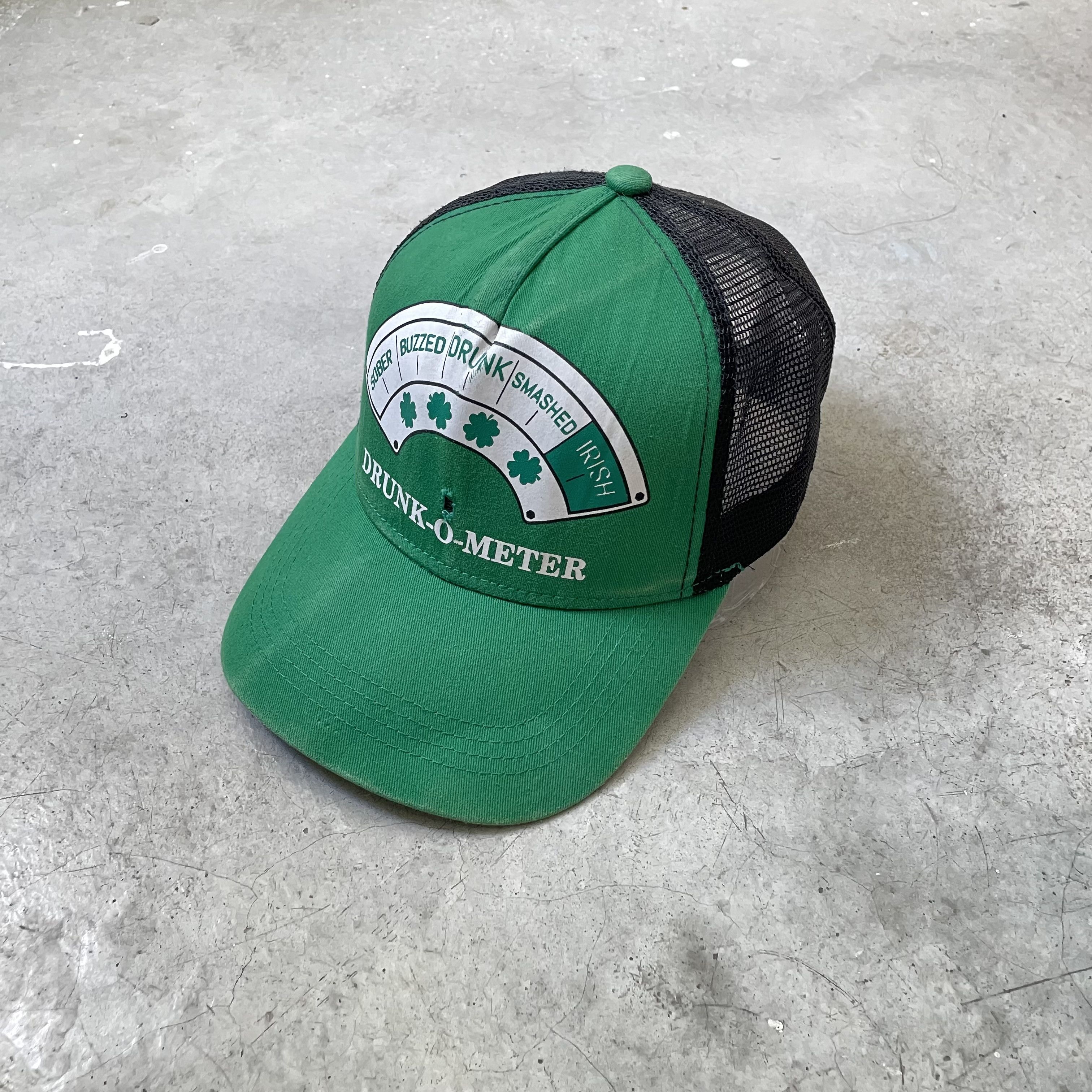 Hat VINTAGE IRISH DRUNK METER TRUCKER HAT | Grailed