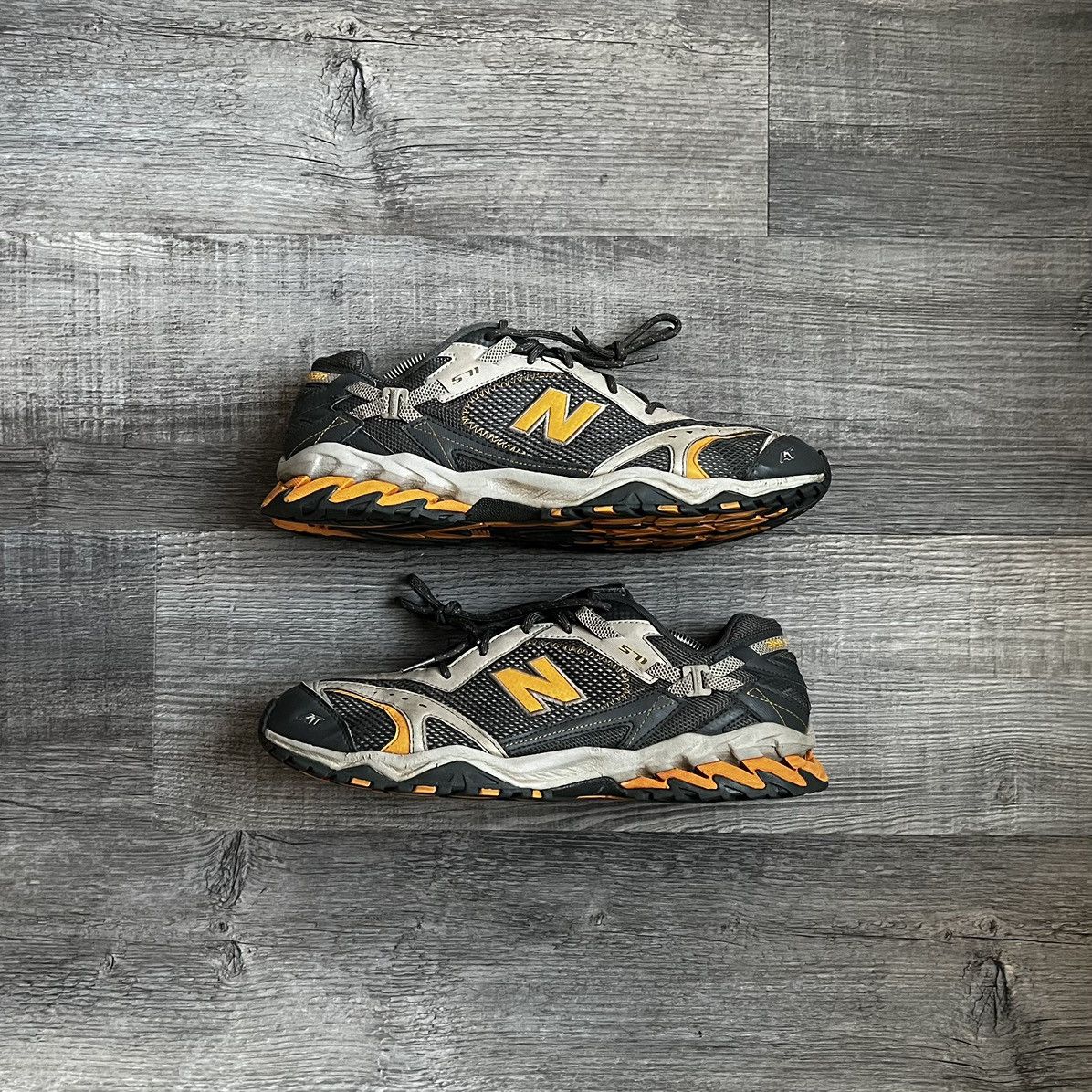 New Balance × Vintage NEW BALANCE • MiUK 571 "All Terrain" (12M) | Grailed