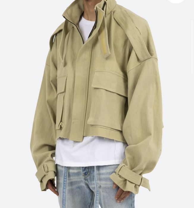 Mnml Mnml Cropped M65 Jacket Khaki Grailed