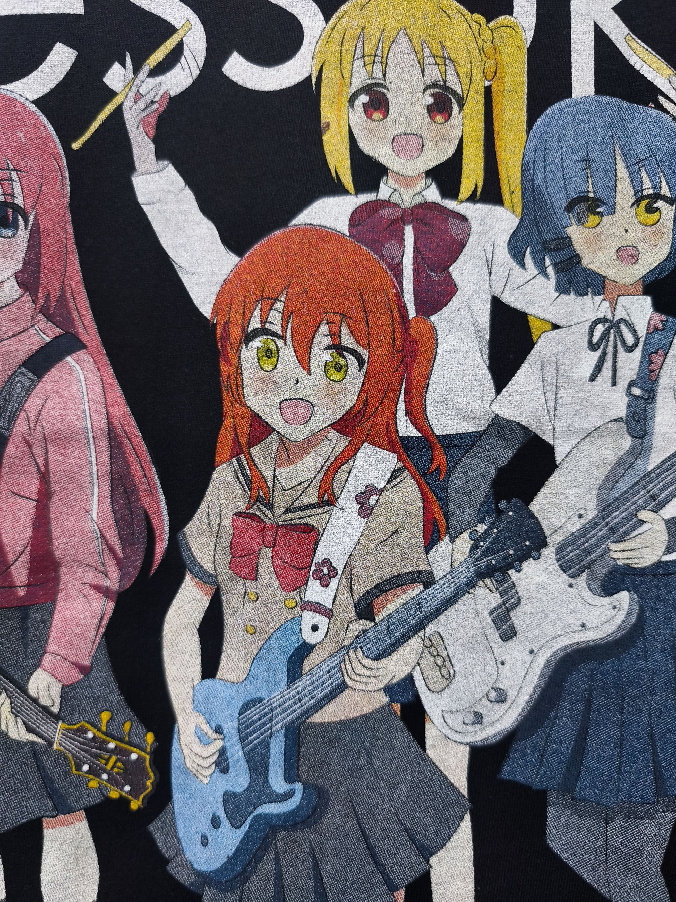 Anime Bocchi The Rock Weezer T-shirt | Grailed