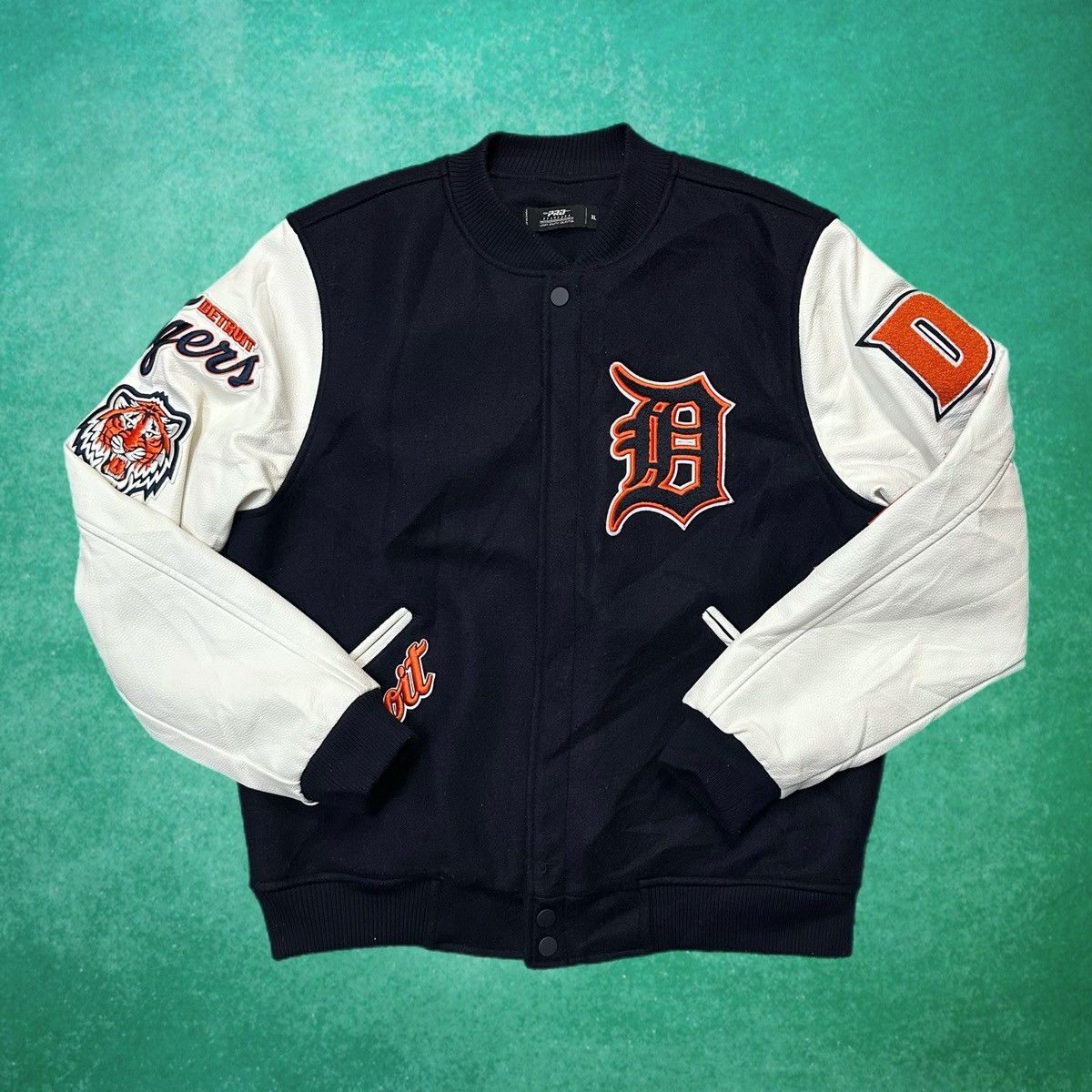 MLB × Pro Standard MLB Detroit Tigers Pro Standard Wool Varsity Jacket ...