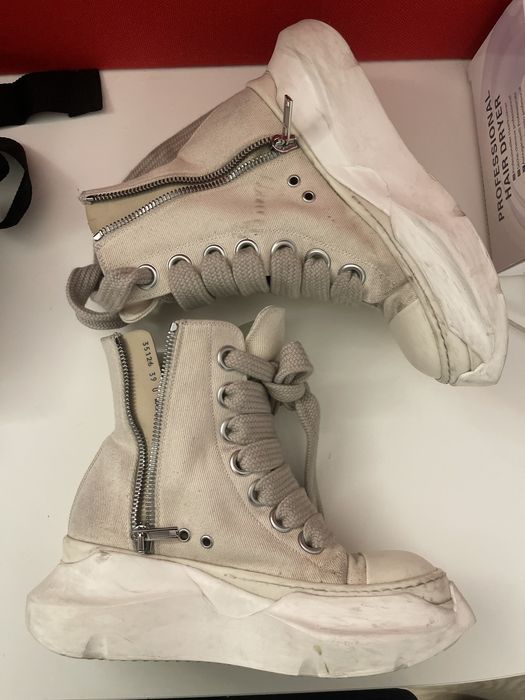 Rick Owens Rick Owens DRKSHDW Jumbo Lace High Abstract | Grailed