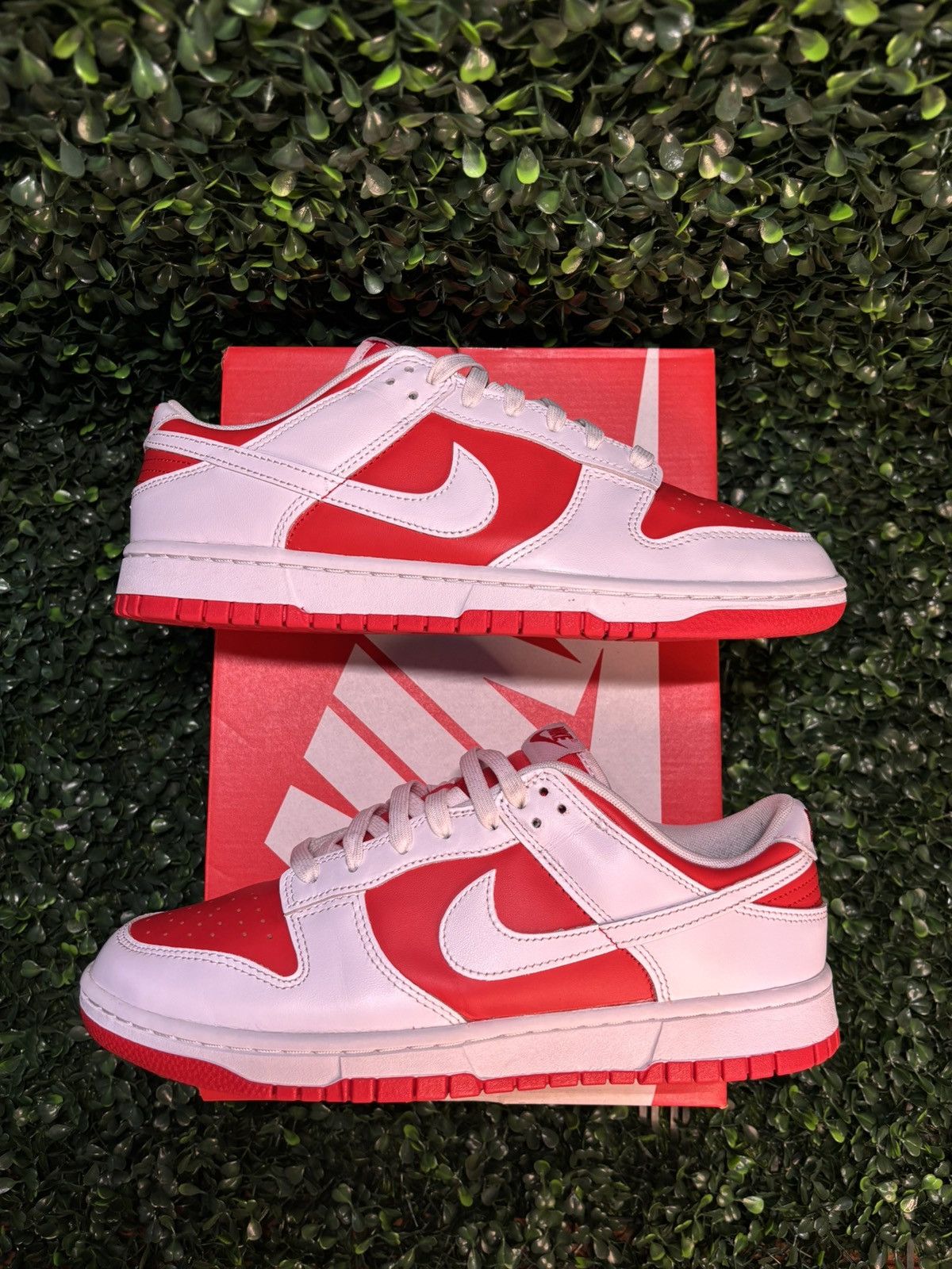 Nike Championship Red Dunk Low | Grailed