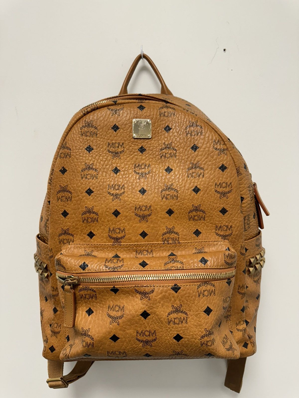 MCM Stark Side Studs Backpack | Grailed