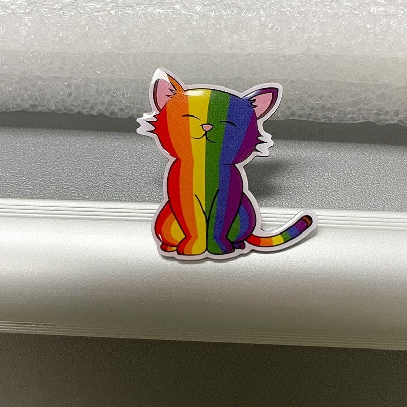 Other Rainbow LGBTQ Pride Cat Enamel Pins 405-1 | Grailed