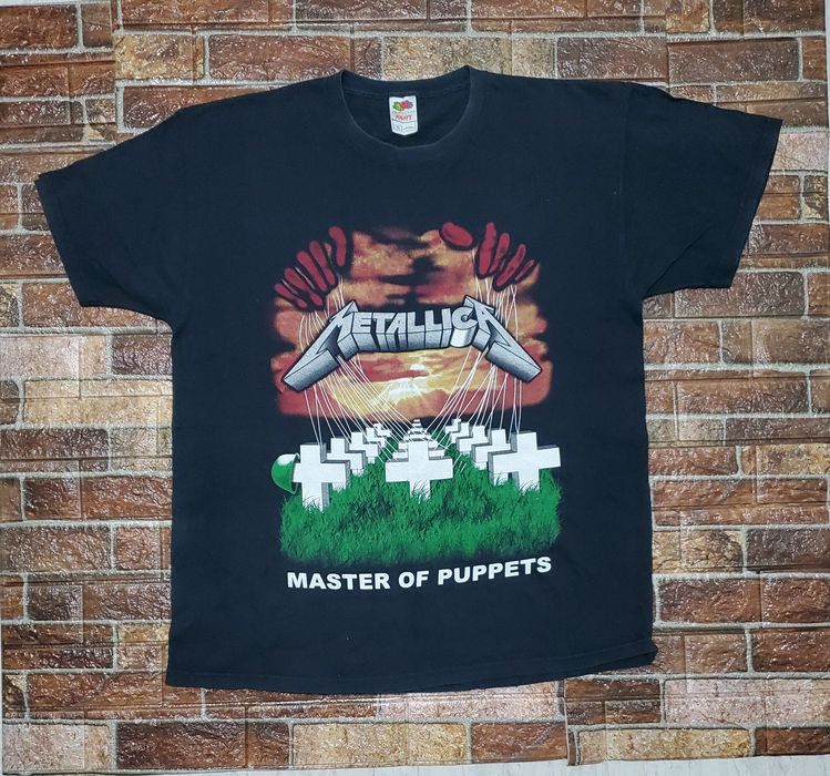 Vintage Metallica Master of puppets t shirt | Grailed