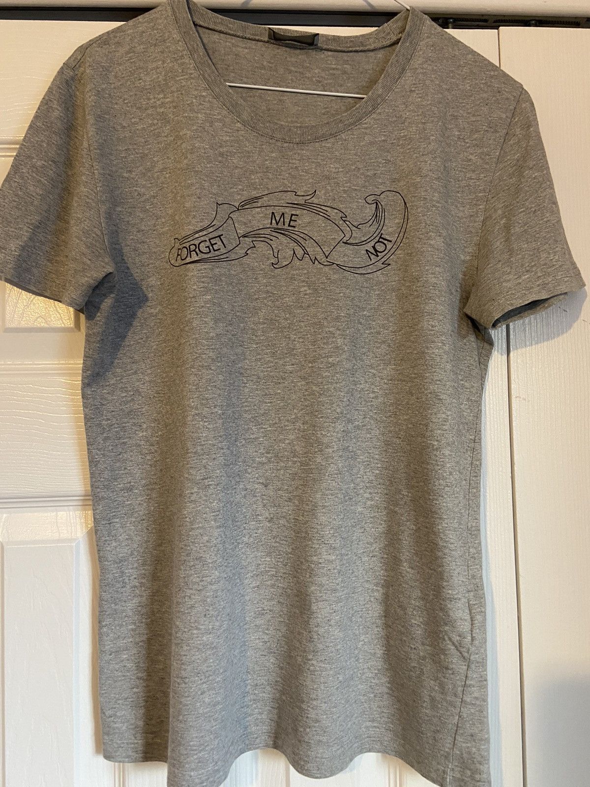 Dior DIOR HOMME BY HEDI SLIMANE AW06 FORGET ME NOT T-SHIRT | Grailed