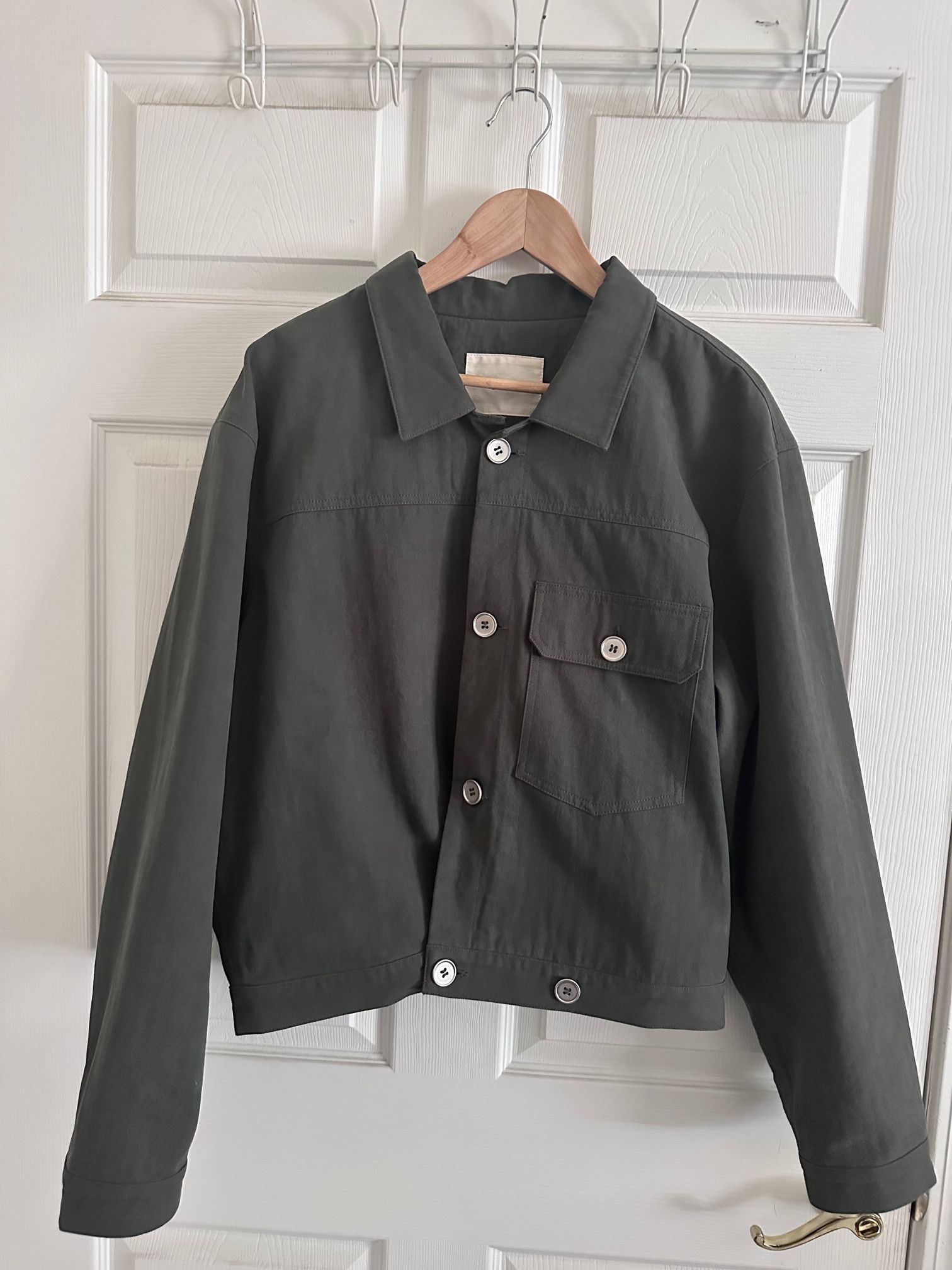 Indigo × Other × Streetwear HBT JACKET GREEN – bleeding-indigo | Grailed