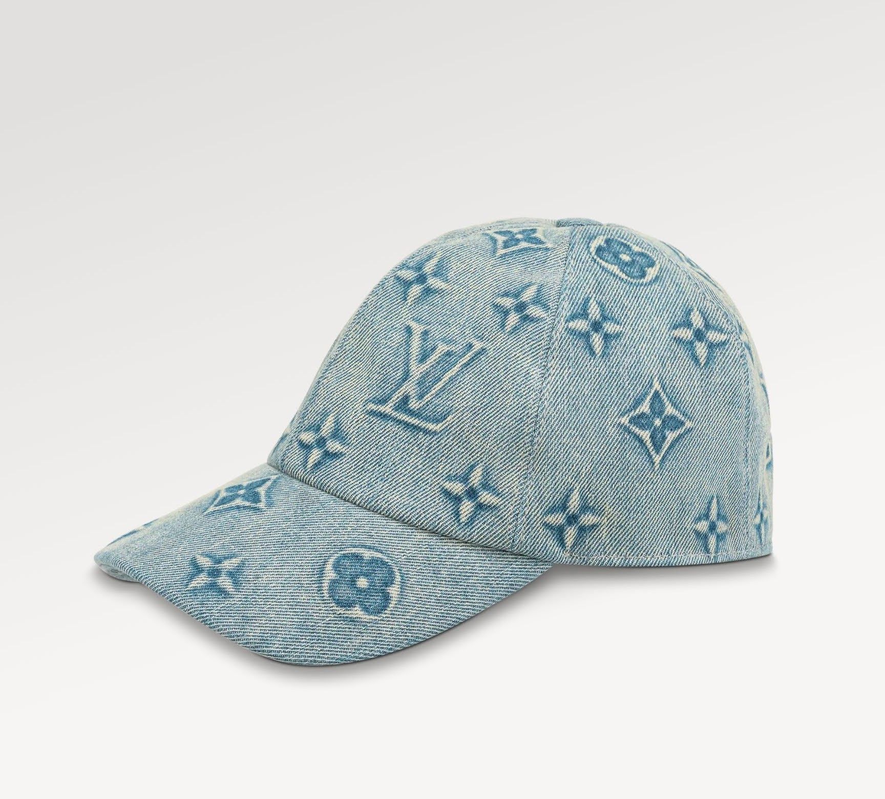 Louis Vuitton Monogram Washed Denim Cap | Grailed