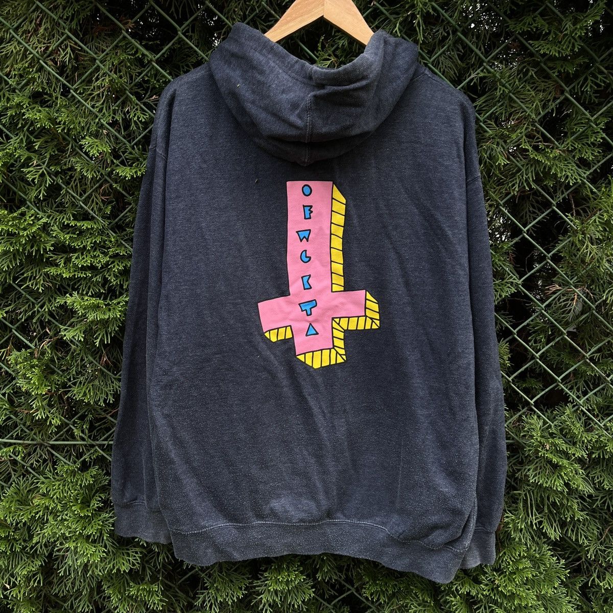 Odd Future Golf Wang OFWGKTA Odd Future Hoodie Donut Cross logo | Grailed