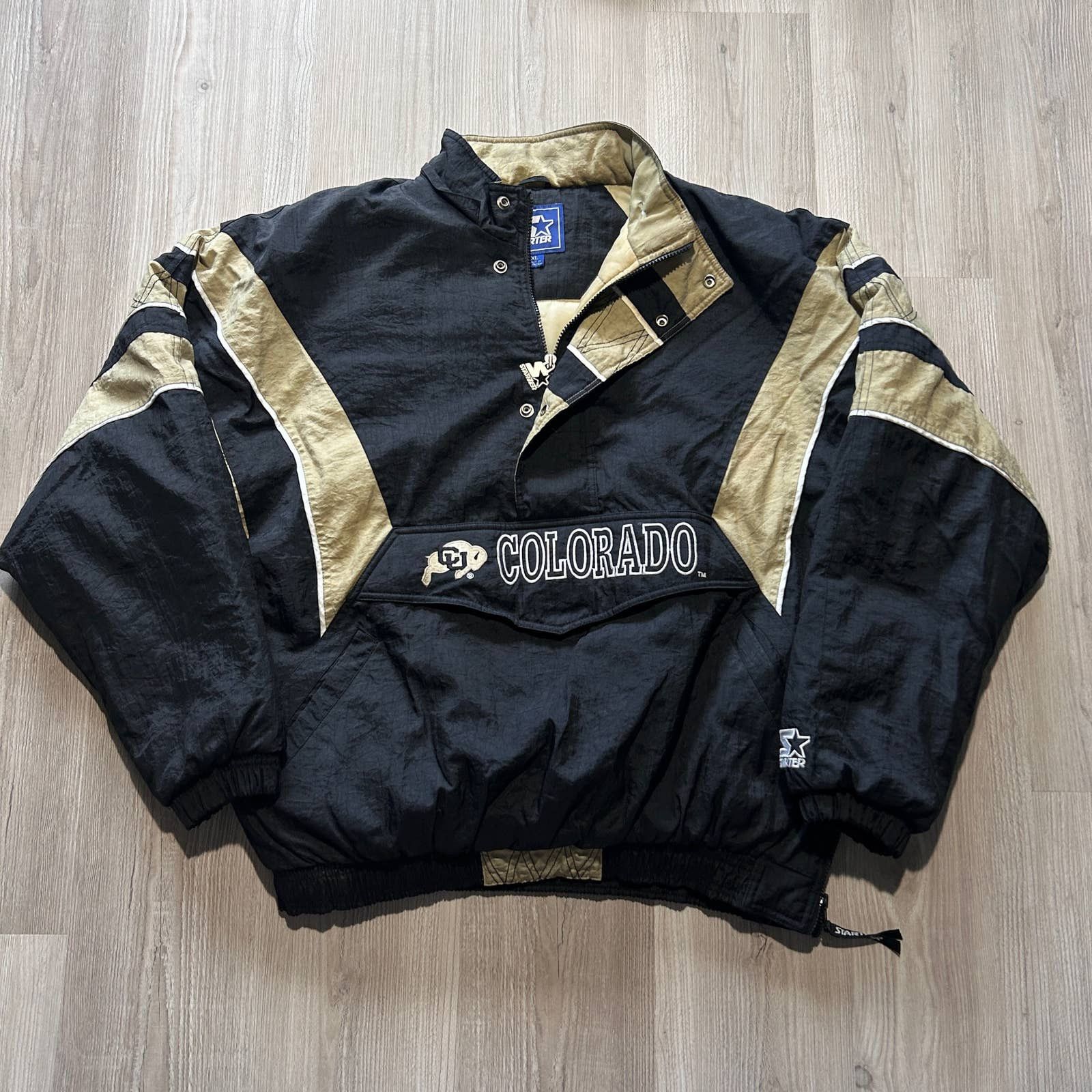 Starter Vintage Starter CU Colorado Buffs Buffaloes Puffer Jacket XL ...