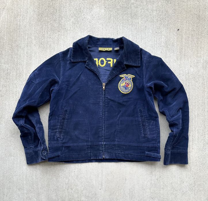 Vintage Vintage FFA Jacket Medium Corduroy 90s Future Farmers | Grailed