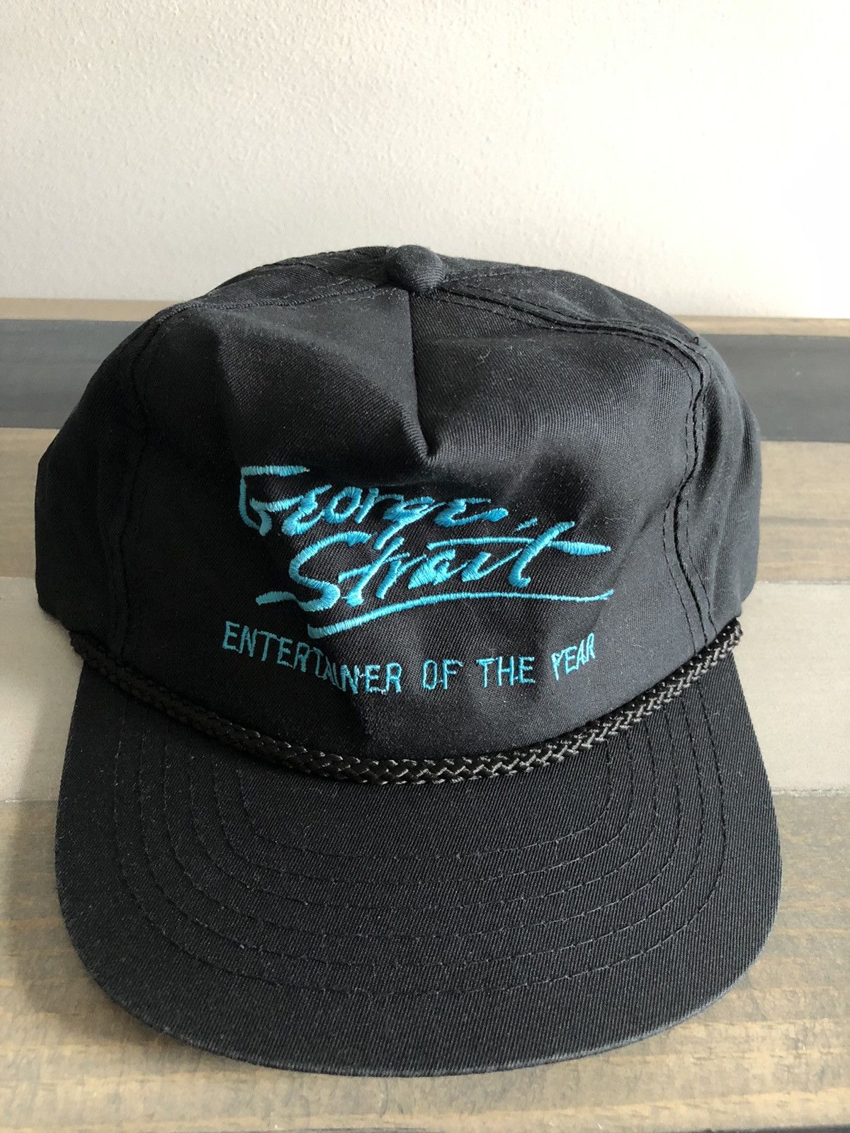 Snap Back × Vintage VTG 90s George Strait ‘ENTERTAINER OF THE YEAR ...