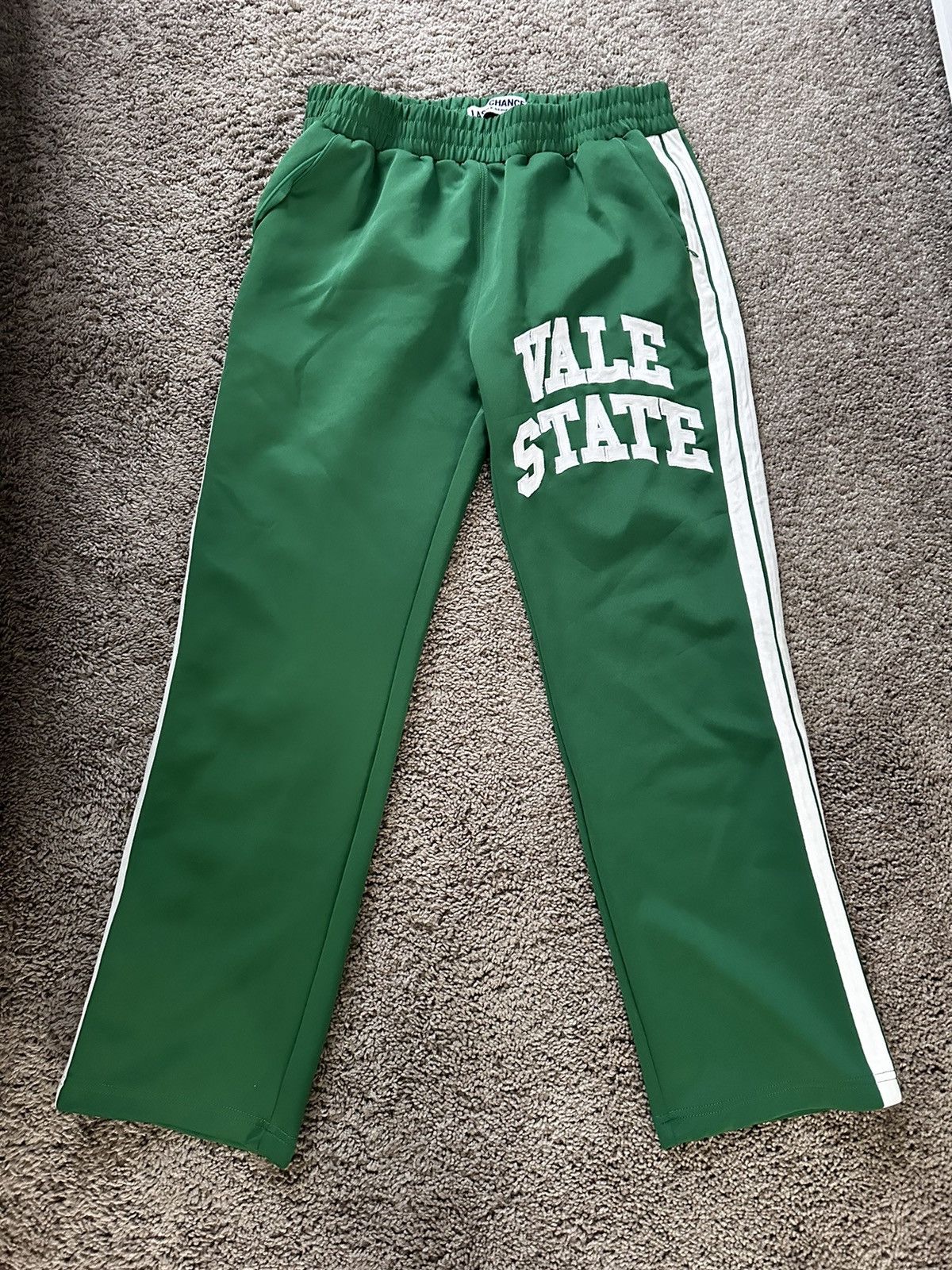 Vale Vale Green track pants | Grailed