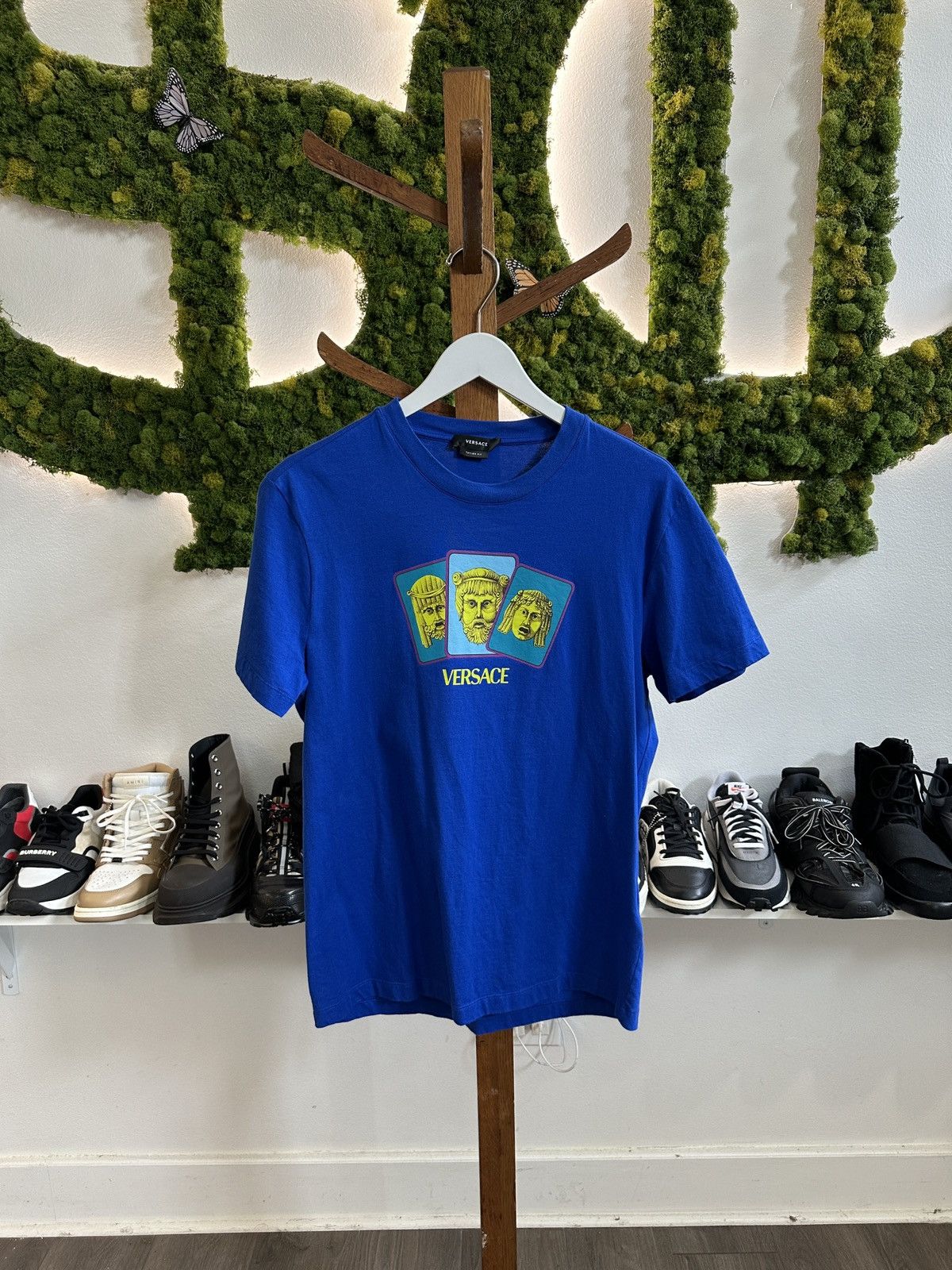 Versace Versace 3 Head Logo T-Shirt | Grailed