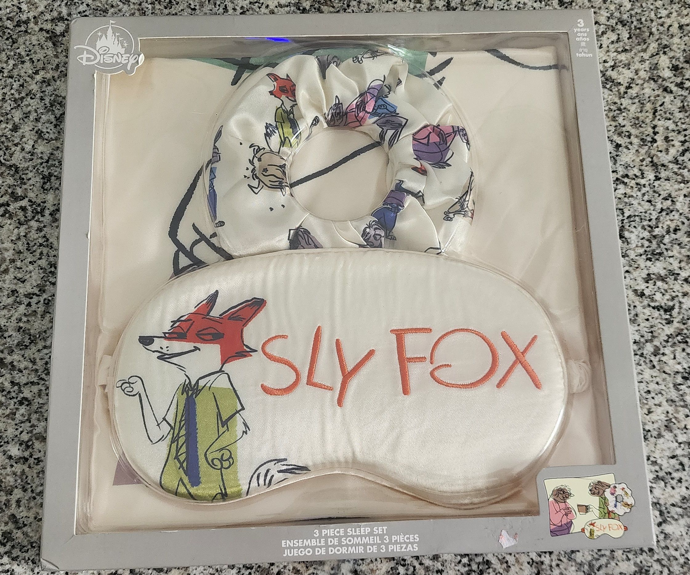 Disney New Box Disney Zootopia Sly Fox Gift Sleep Set Sleep Mask | Grailed