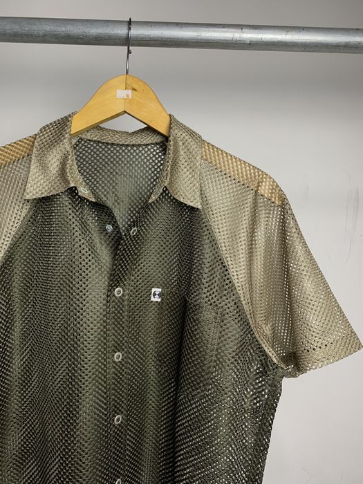 Final Home 90s Mesh Polyester Shirt | Grailed