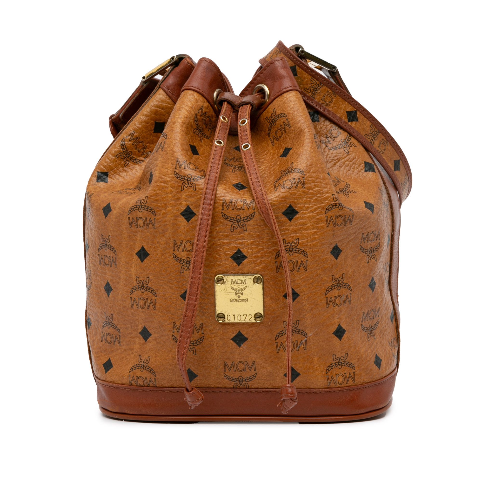 MCM MCM Visetos Bucket Bag | Grailed