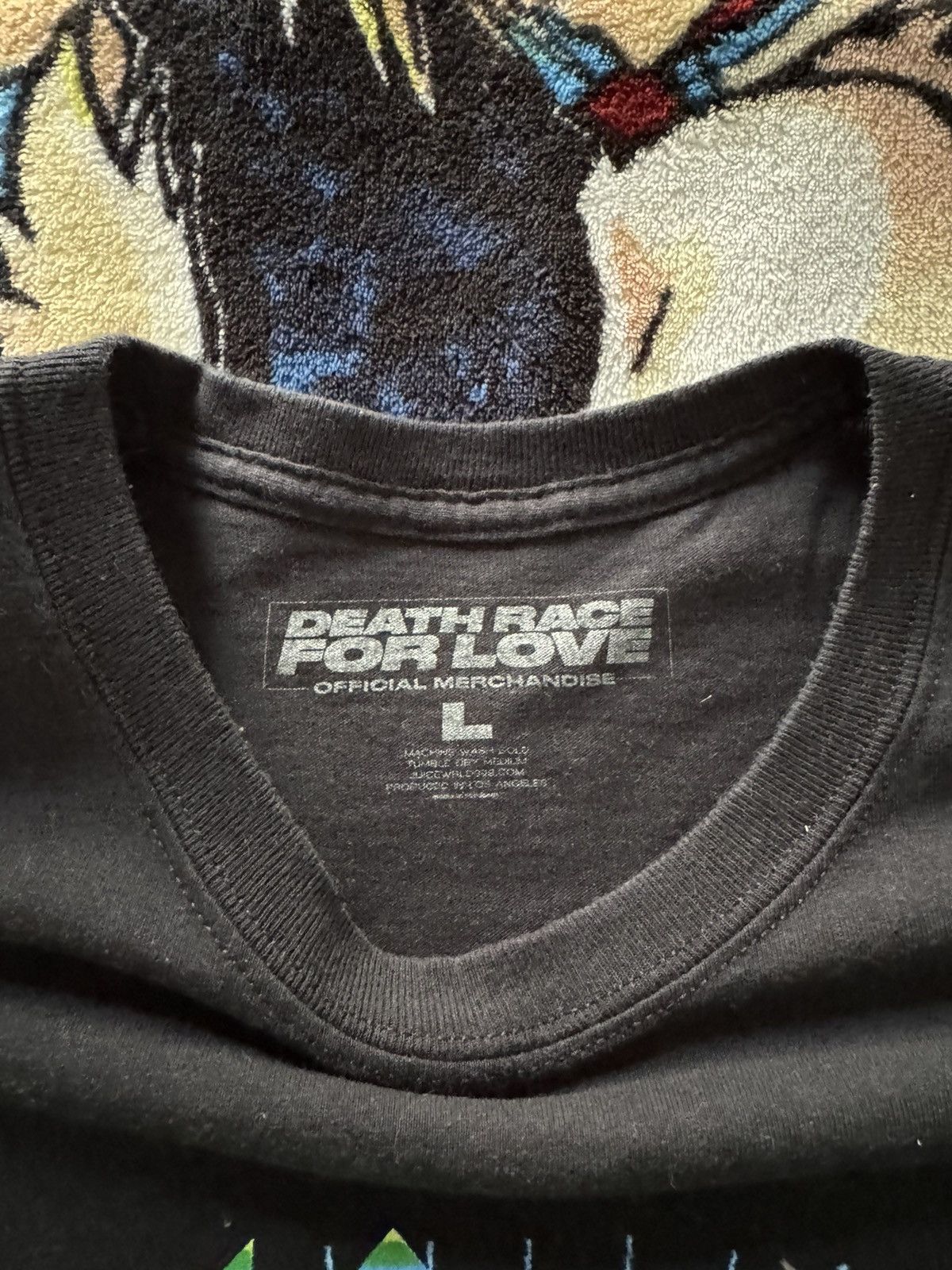 Band Tees Juice Wrld “Half Evil” Tee | Grailed