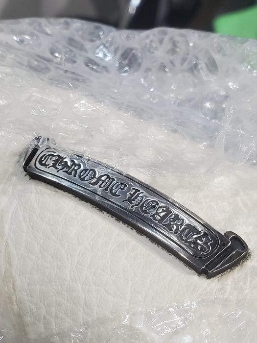 Chrome Hearts Chrome Hearts Ebony Wood Multi Crosses Magazine Rack ...