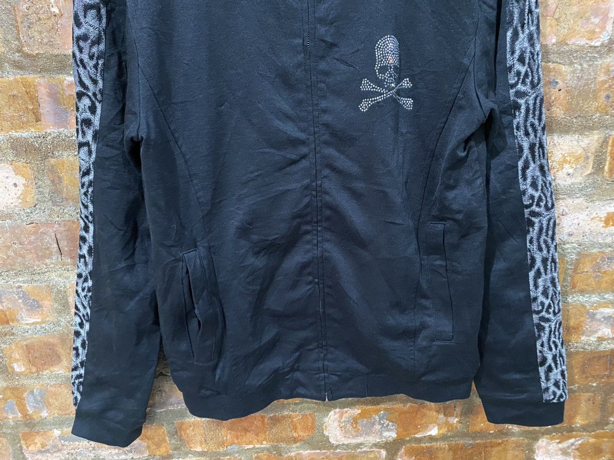 Mastermind Japan × Roen 2000s iconic Black Leopard stripe Track Jacket ...