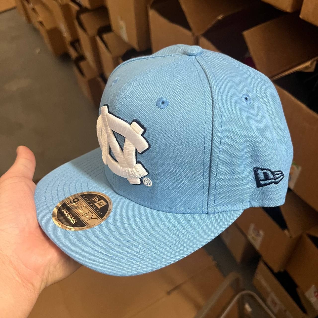 New Era Air Jordan UNC Blue North CarolinaTar Heels Hat Snapback Cap ...