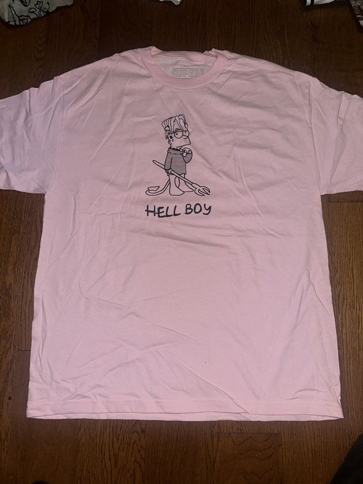 LIL PEEP × Superrradical SUPERRADICAL x LIL PEEP HELLBOY TEE | Grailed