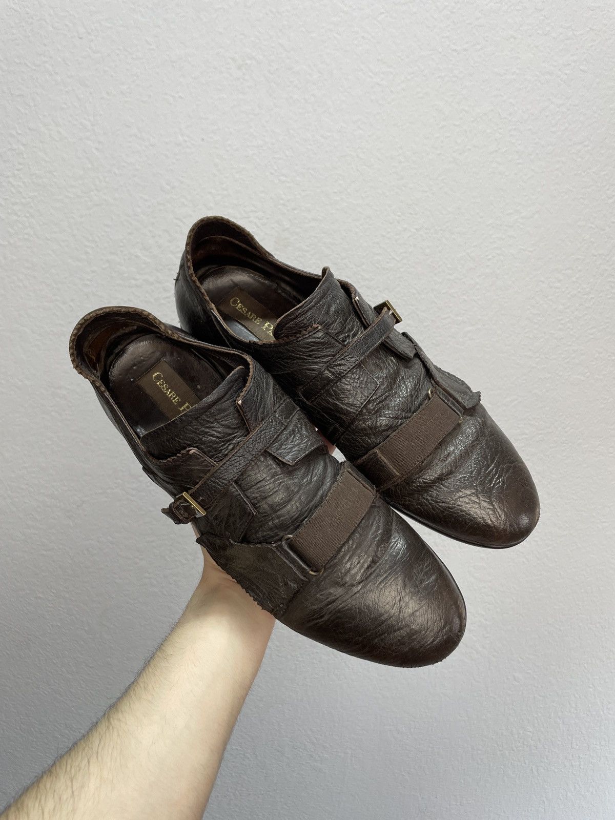 If Six Was Nine Vintage AS 98 Guidi Style High Leather Biker Boots ...