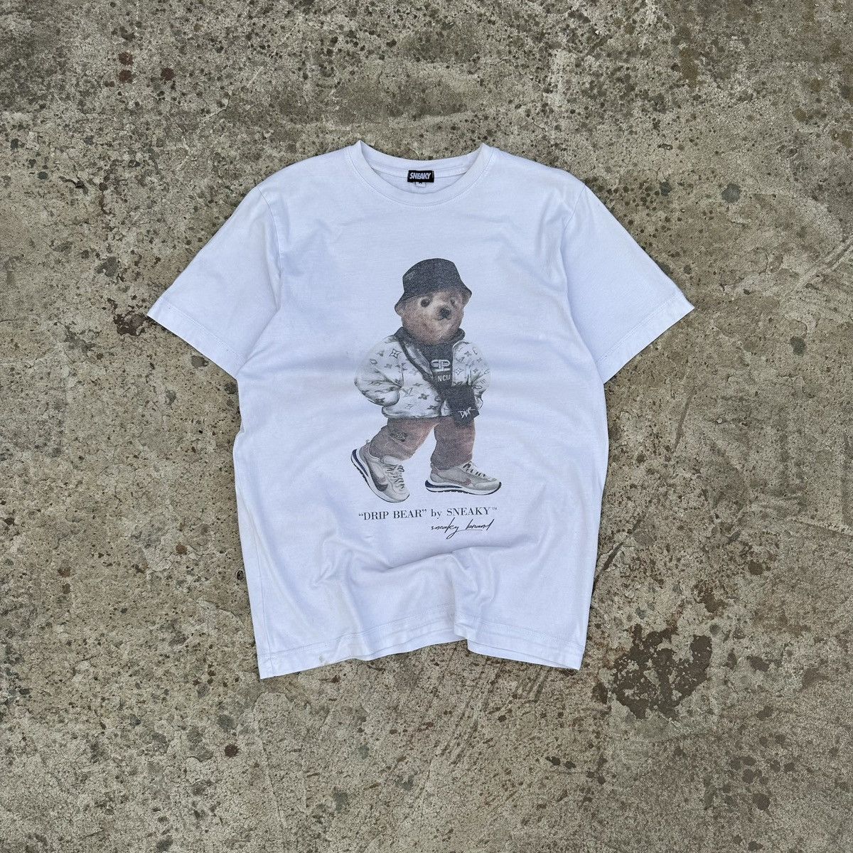 Designer × Streetwear × Vintage Vintage T-shirts Drip Bear by Sneaky ...