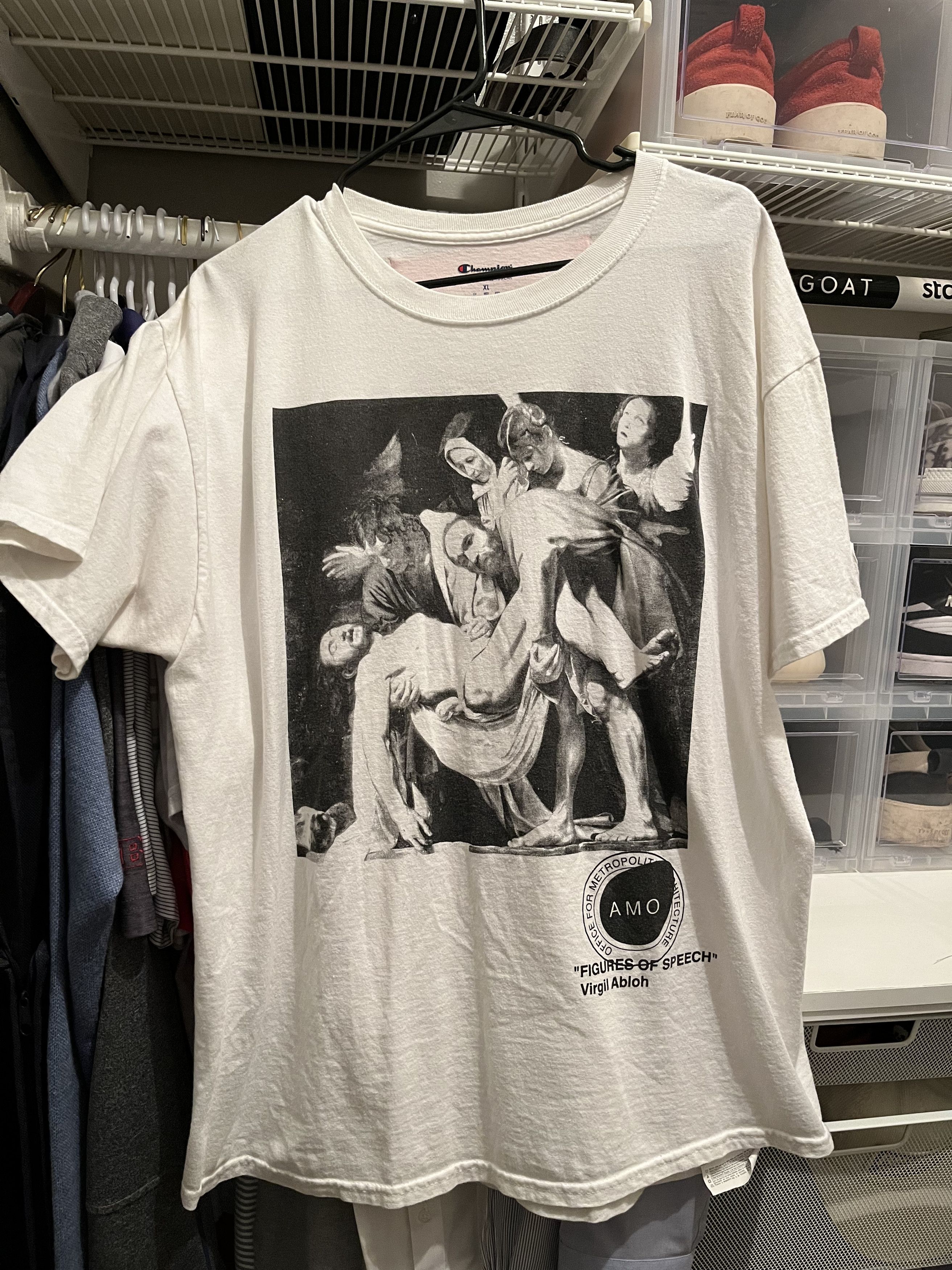 Pyrex Vision × Virgil Abloh Virgil Abloh MCA Figures of Speech T-shirt ...