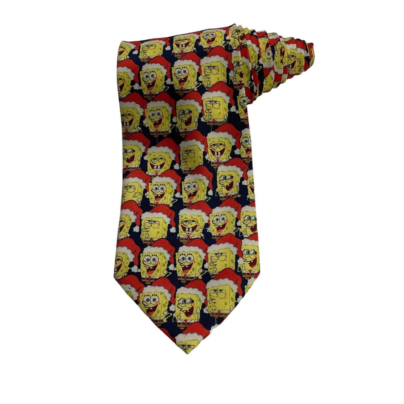 Nickelodeon Nickelodeon SpongeBob SquarePants Christmas 2004 Necktie ...