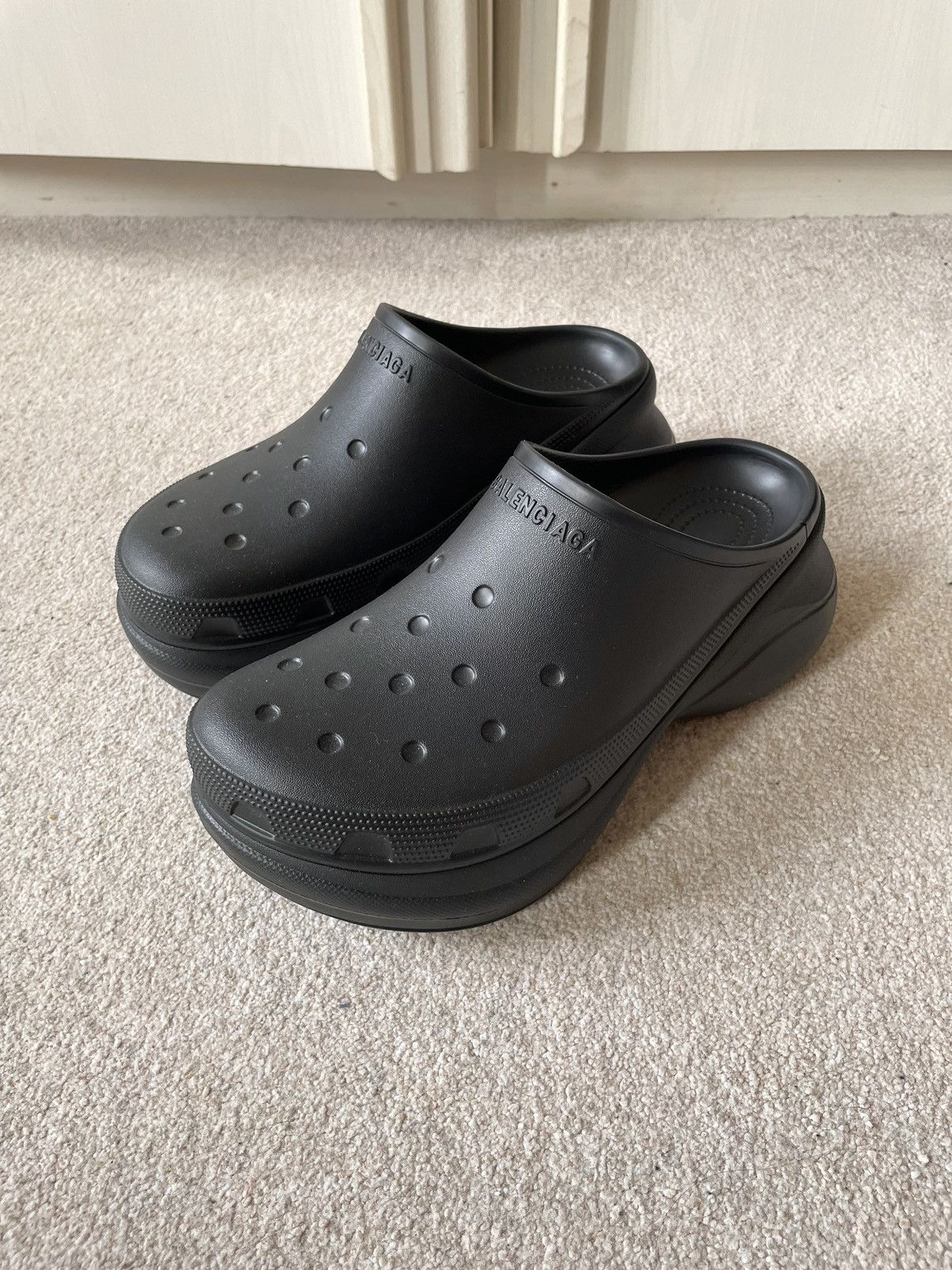 Balenciaga × Crocs Crocs Mule Black (43) NWT | Grailed
