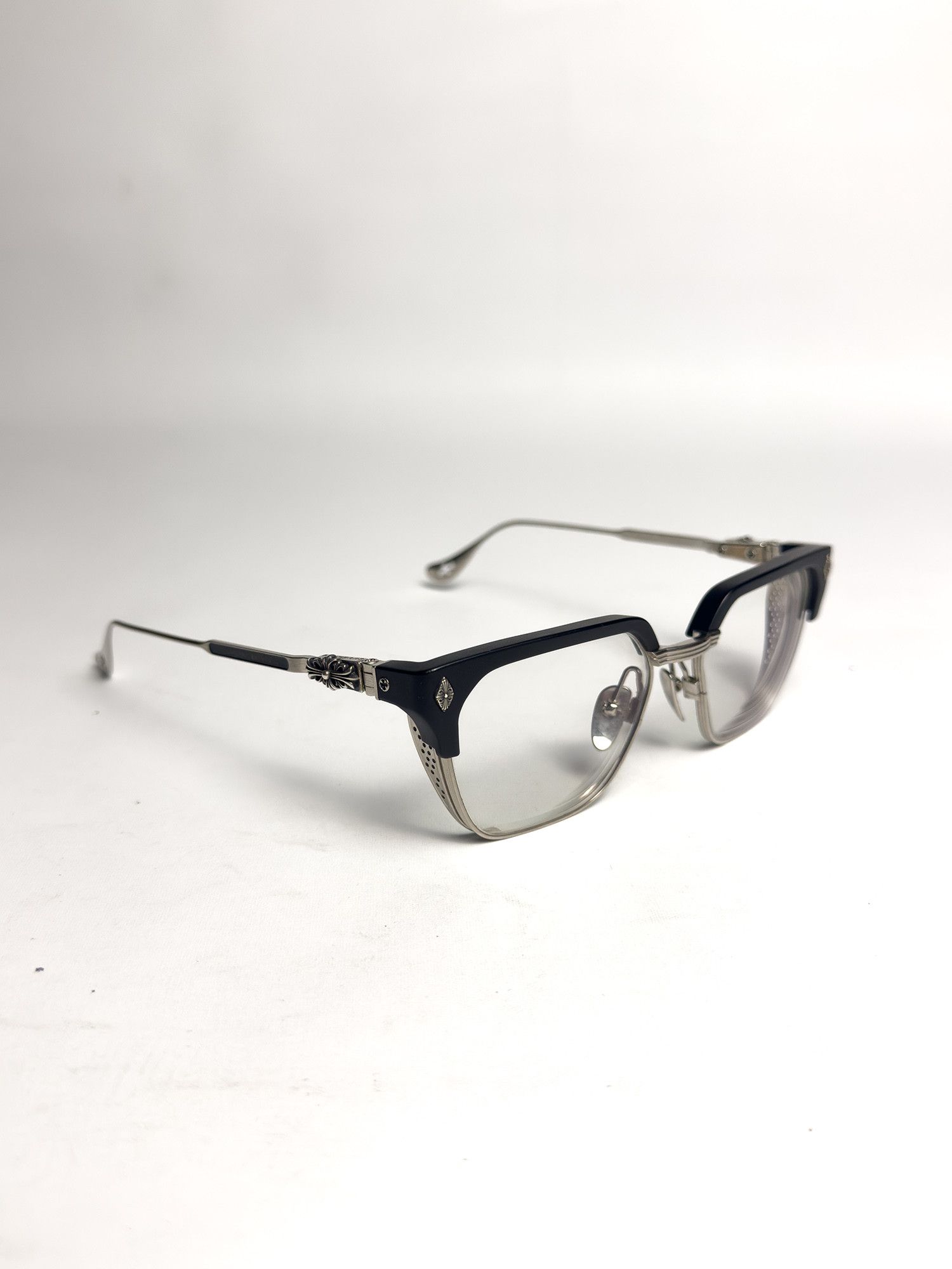 Chrome Hearts LGMA Titanium & Silver Sunglasses | Grailed