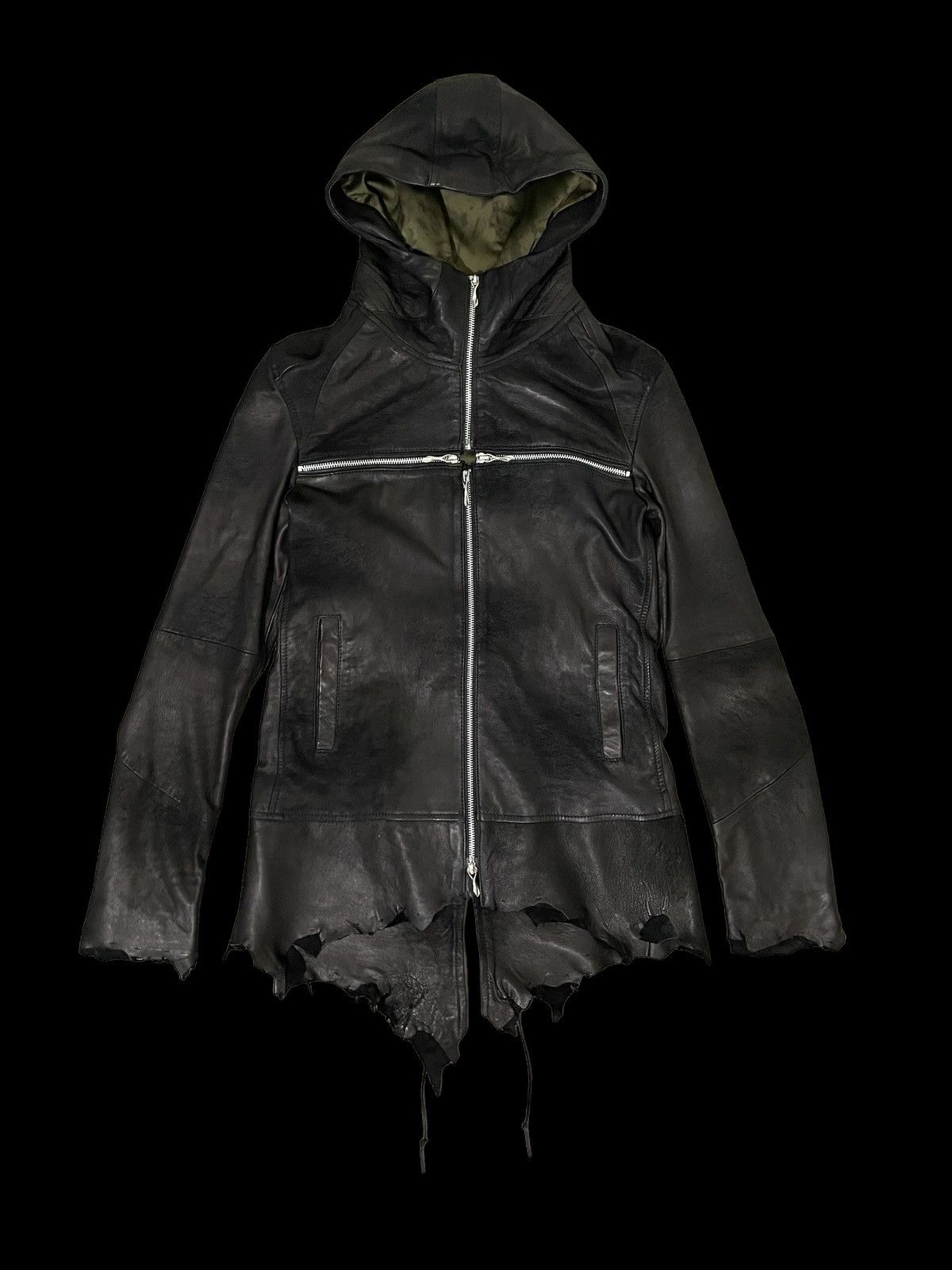 14th Addiction 14th addiction hooded cross zip | Grailed