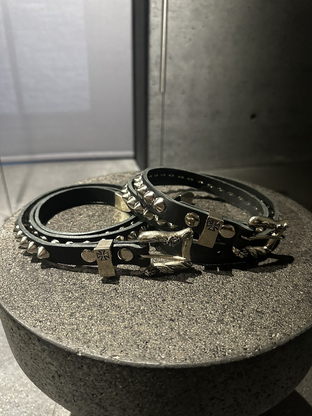Enfants Riches Deprimes STUDDED LEATHER BELT [ERD] | Grailed