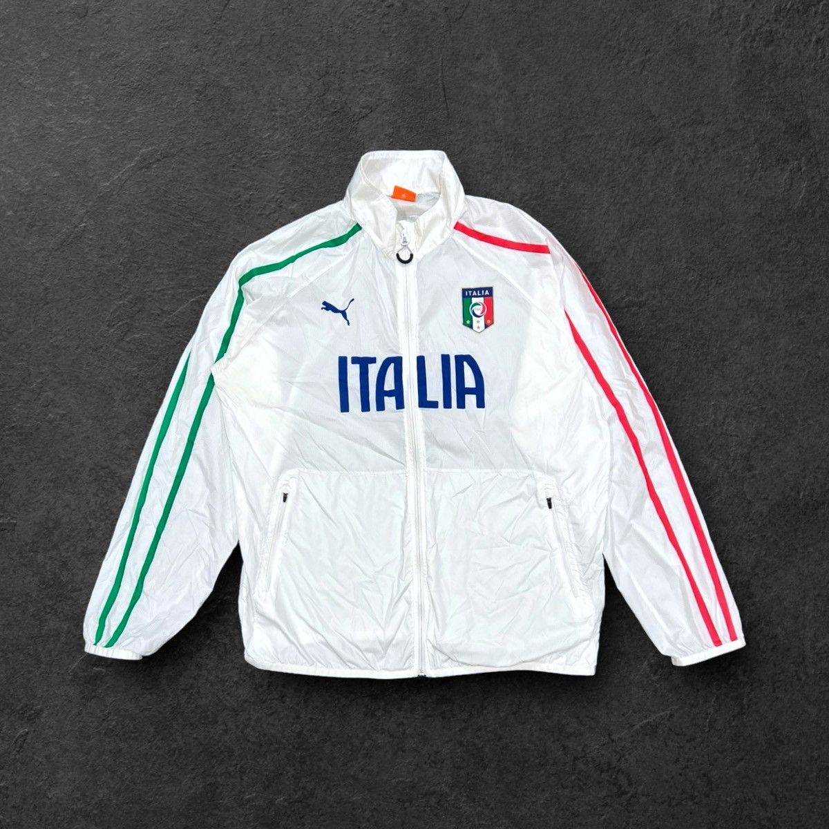 Puma Puma x Italy Original 2014 Soccer Windbreaker Jacket | Grailed
