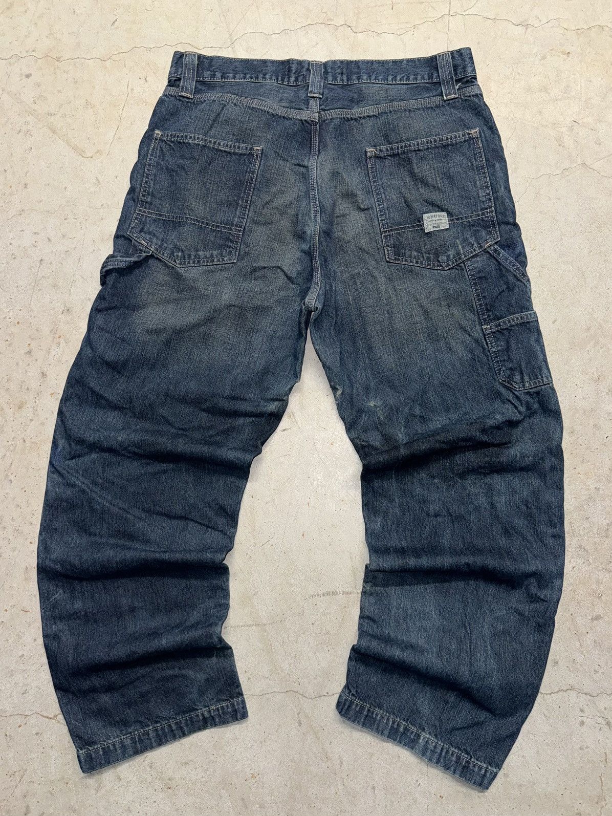 Vintage Crazy Vintage 90s Carhartt Style Baggy Carpenter Jeans | Grailed