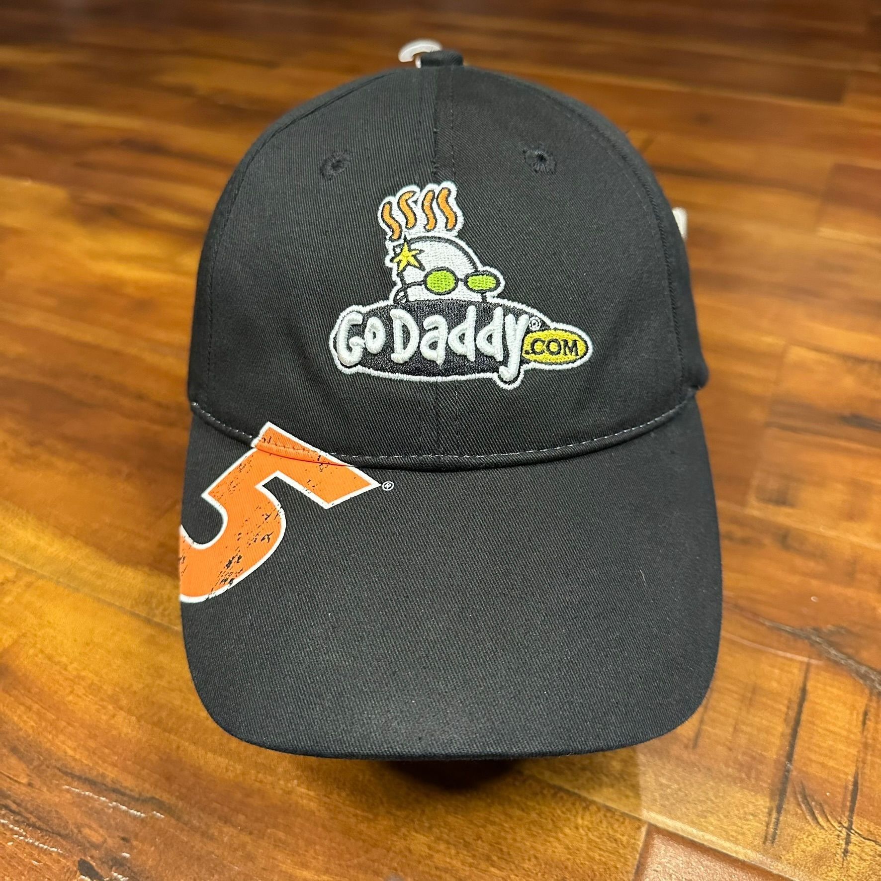 Vintage Nascar Mark Martin Go Daddy Chevy #5 Official Pit Racing Hat ...