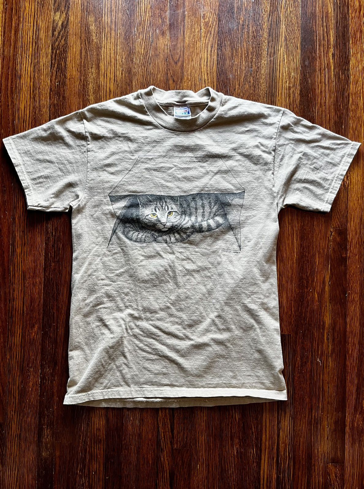 Art × Made In Usa × Vintage Vintage 1990 HEP Cat Graphic Tee | Grailed