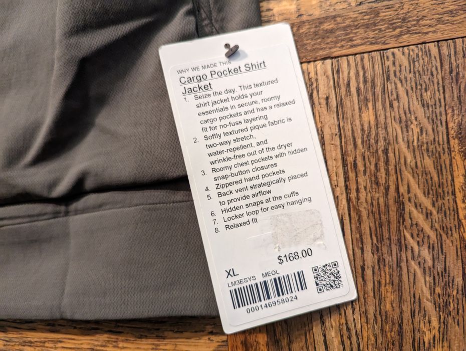 Lululemon Jacket, new with tags | Grailed
