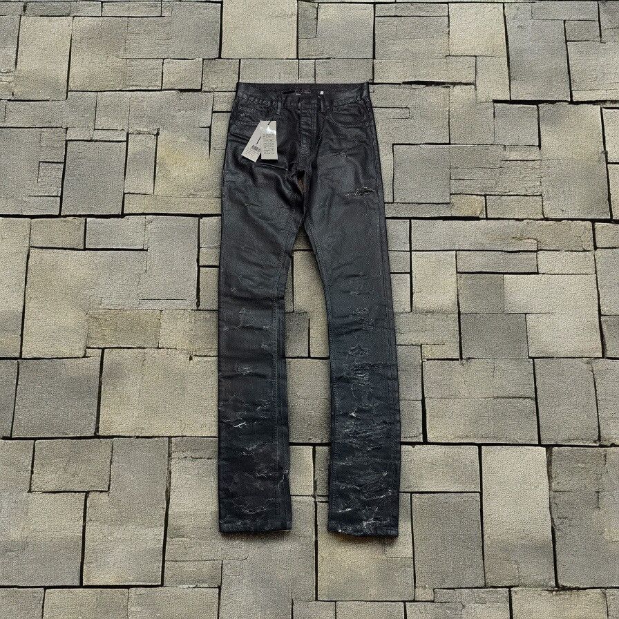 Dior SS04 Dior Homme Waxed Strip Denim | Grailed