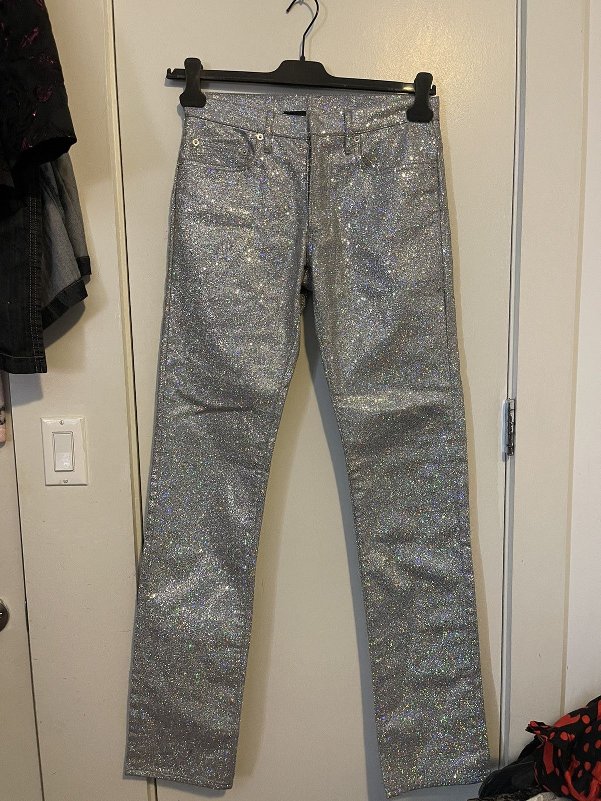 Dior Dior SS06 glitter pants | Grailed