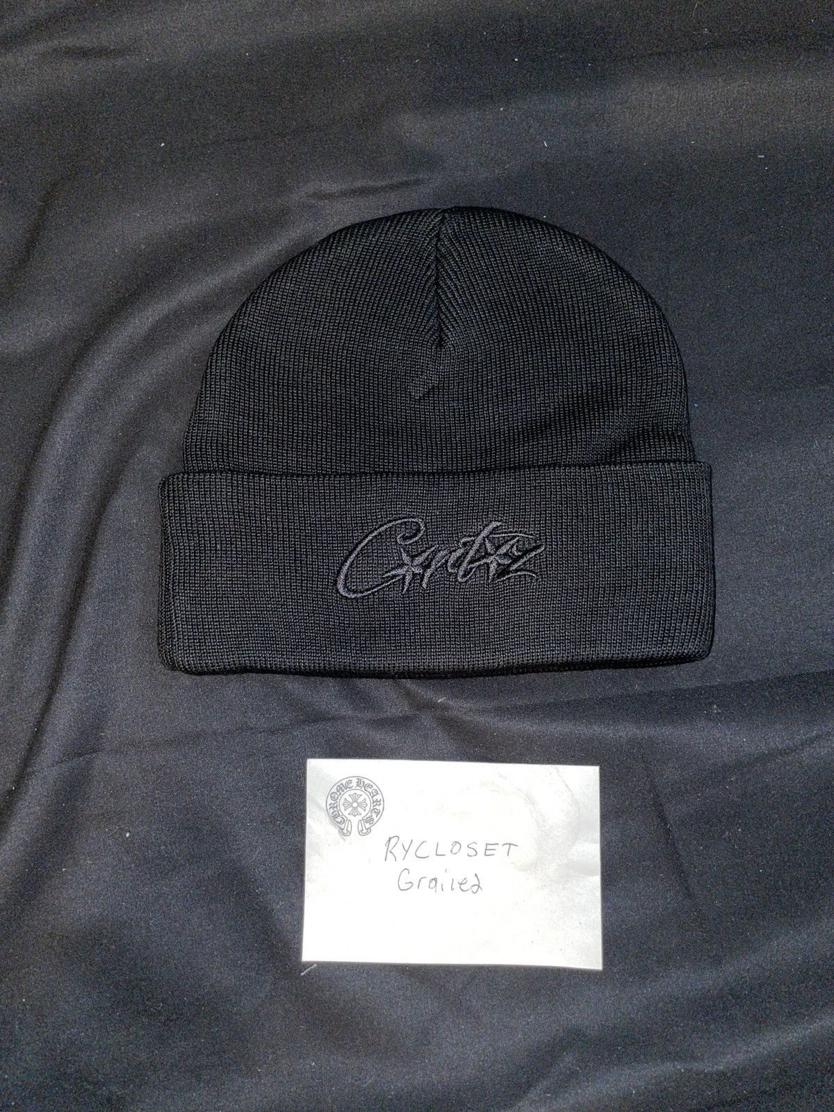 Corteiz Corteiz Black Beanie Grailed
