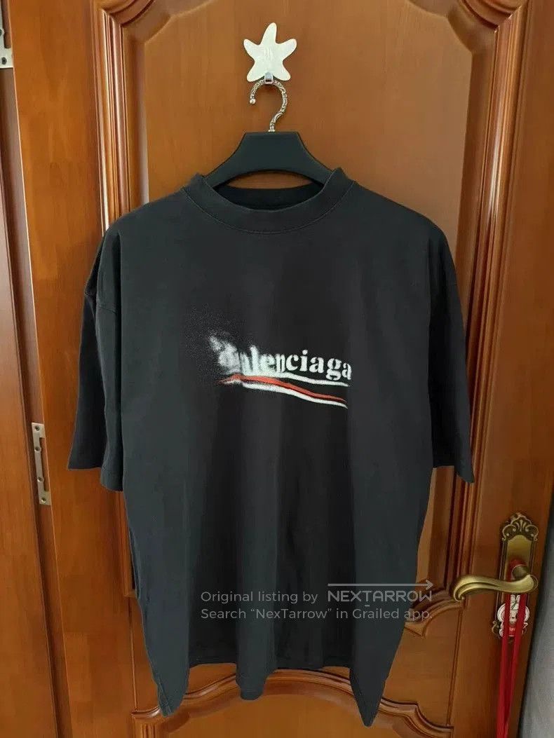 Balenciaga Balenciaga Burned Coke Print Short Sleeve. | Grailed