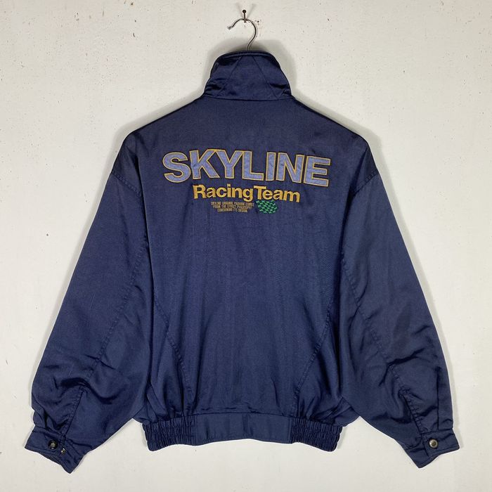 Vintage VINTAGE 80's SKYLINE RACING TEAM BOMBER JACKET | Grailed