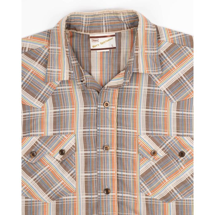 Vintage 70’s Sawtooth Western Button-Up - Large | Grailed