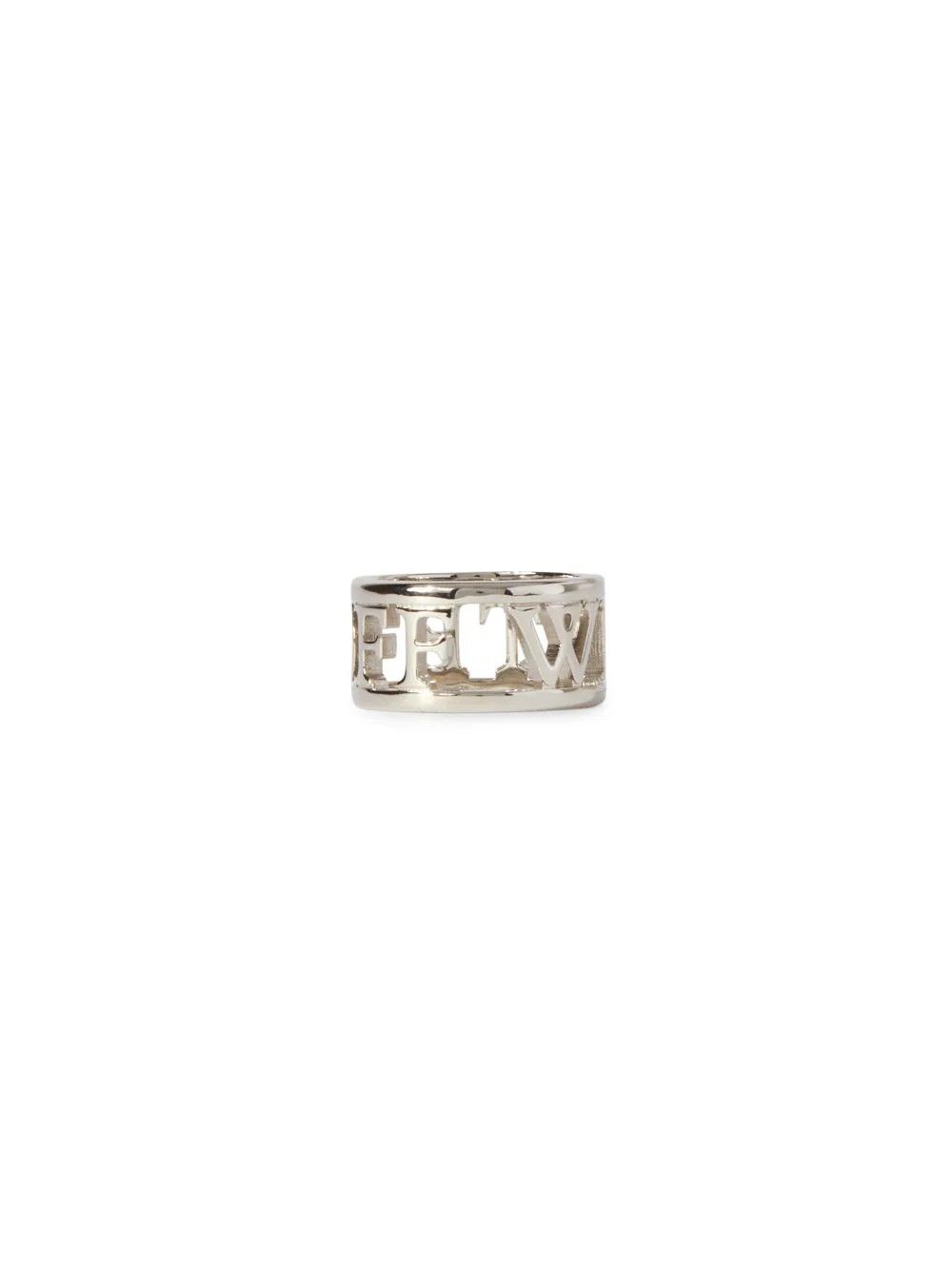 Off-White OFF WHITE RING VIRGIL LOGO MONOGRAM ARROW ARROWS CARAVAGGIO ...