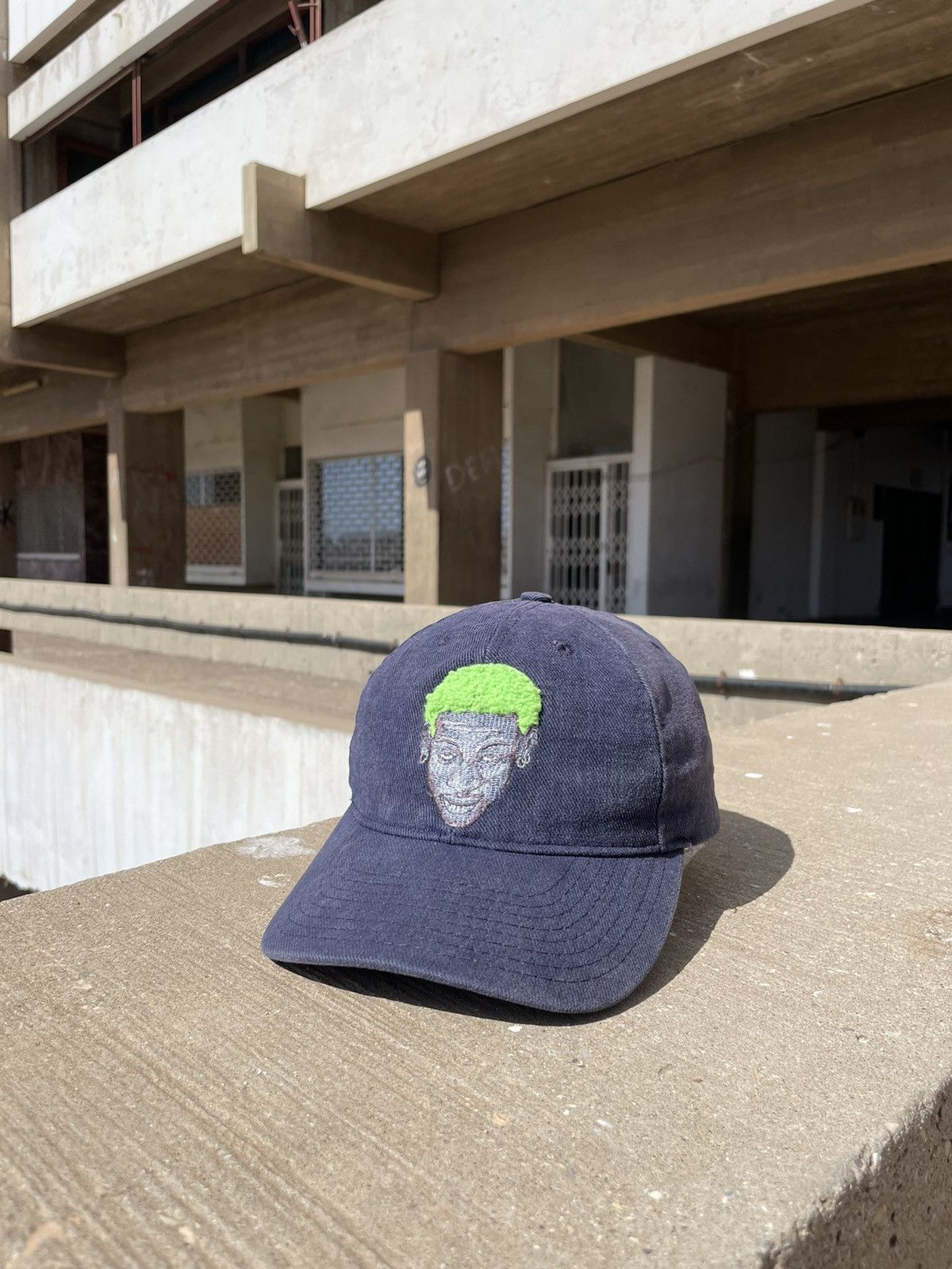 Nike × Vintage vintage dennis rodman green hair nike cap | Grailed