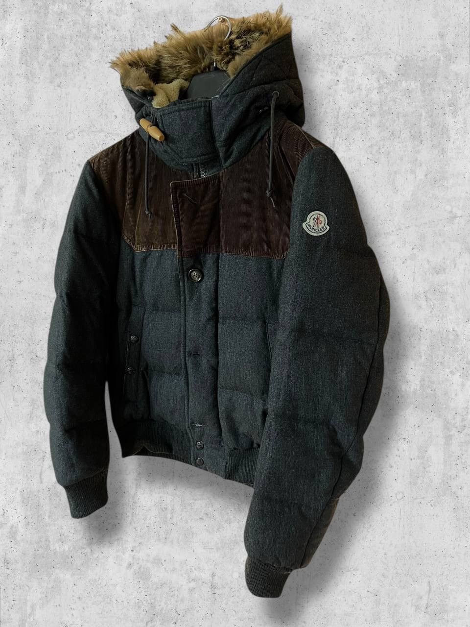 Moncler MONCLER Puffer FUR Jacket Damien Giubotto bomer down | Grailed